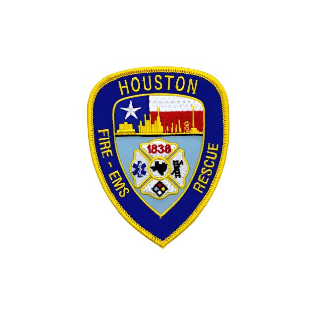 Patch - HFD Shield – Houston Fire Museum