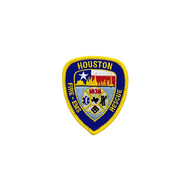 Patch - HFD Shield – Houston Fire Museum