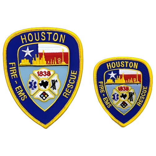 Patch - HFD Shield – Houston Fire Museum