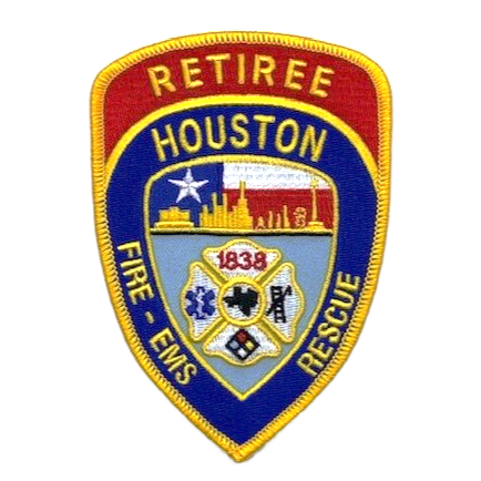 Patch - HFD Retiree – Houston Fire Museum